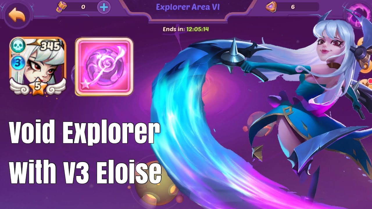 IdleHeroes: Void Vortex Explorer With V3 Eloise - YouTube