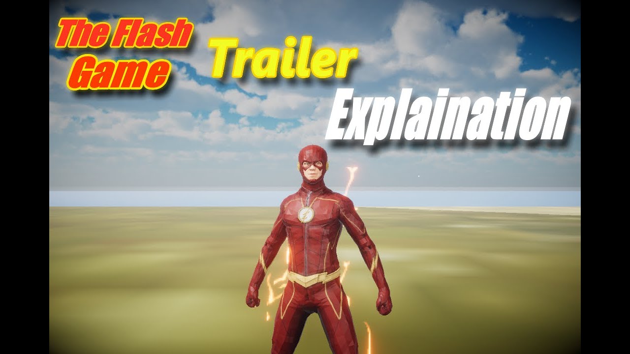 The Flash Game Trailer Explaination - YouTube
