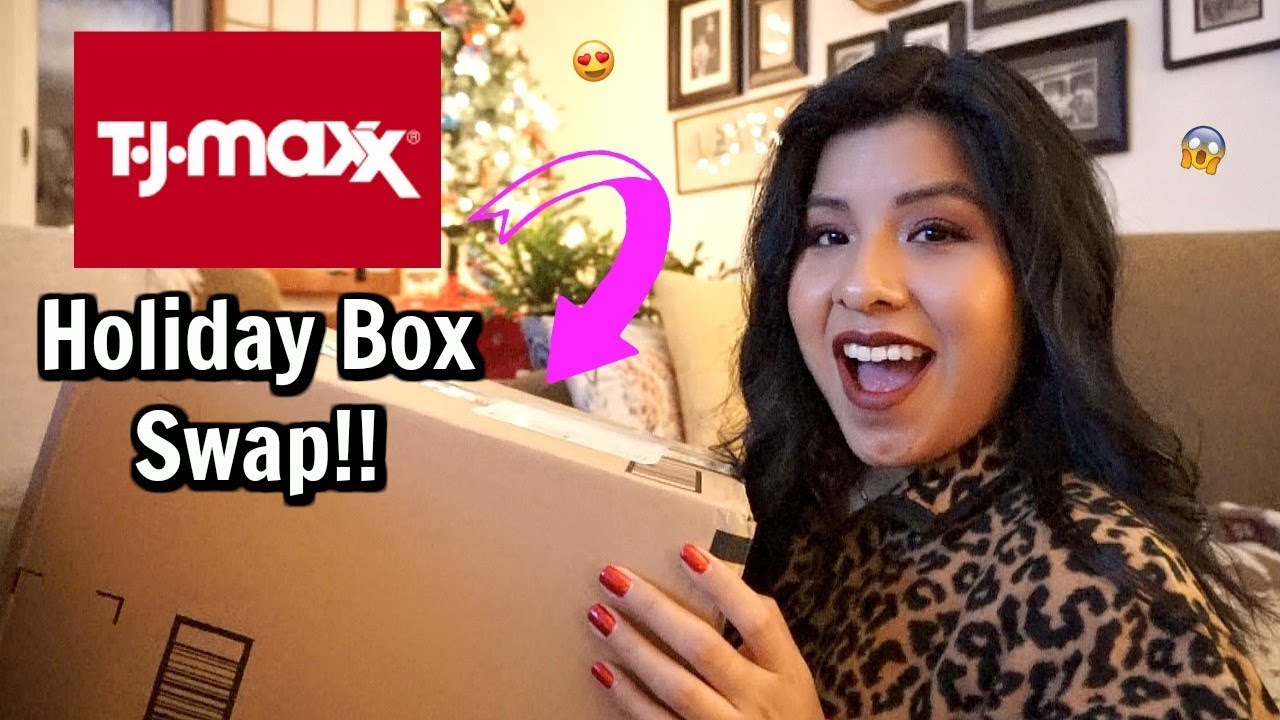 TJMAXX/Marshalls Holiday Box Swap with Kim Nuzzolo! - YouTube