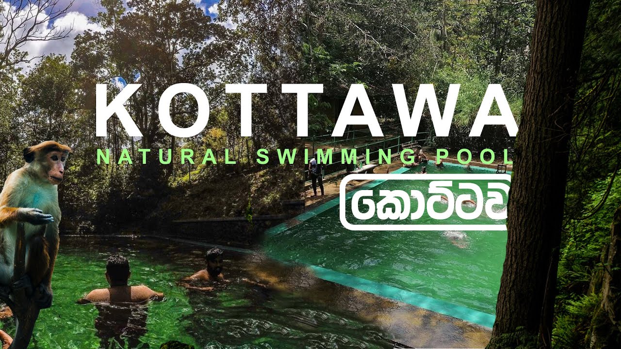 Kottawa Natural Swimming Pool Sri Lanka කොට්ටව ස්වභාවික නාන තටාකය - YouTube