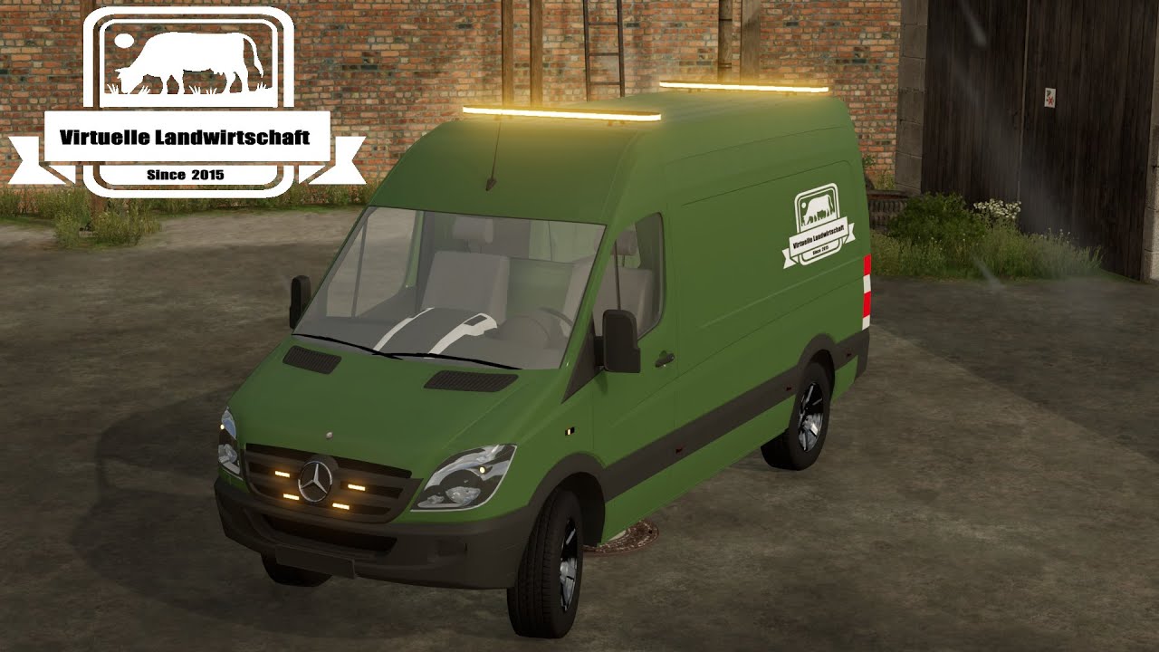LS22| Umbau Mercedes Sprinter | Virtuelle Landwirtschaft LS22 - YouTube