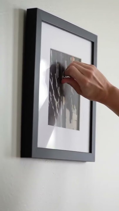 Nunca mais erre ao pendurar um quadro! - YouTube