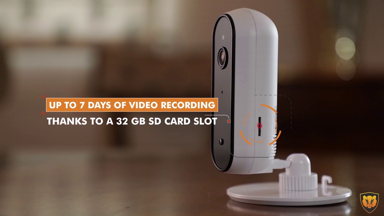 TigerEYE by TigerTech - Smart Security Camera & Baby Monitor with 2 ...