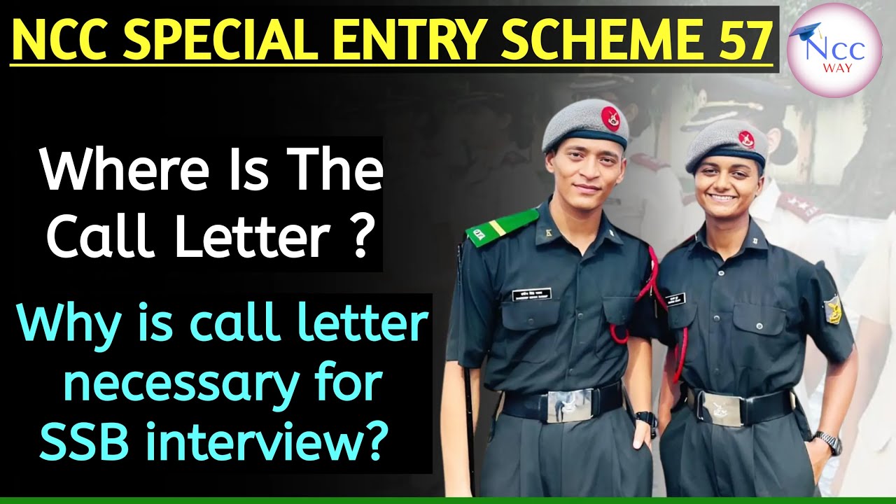 Importance Of Call Letter In SSB Interview | SSB Interview Call Letter ...