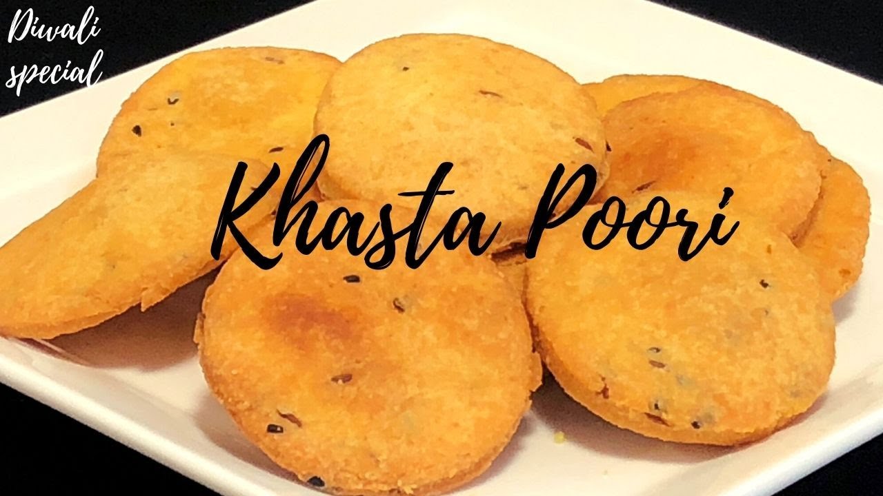 Khasta Puri|खस्ता नमकीन पुड़ी|चाय के साथ खाएं|Rawa Maide ki Khasta ...
