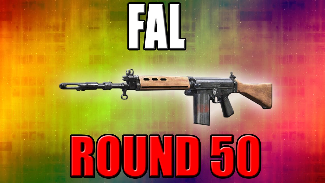 BO2 FAL on Round 50+ - Call of Duty Zombies - YouTube