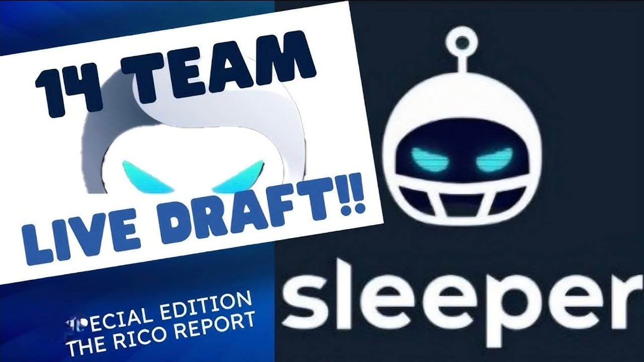 LIVE FANTASY SLEEPER DRAFT W/ RICO - YouTube