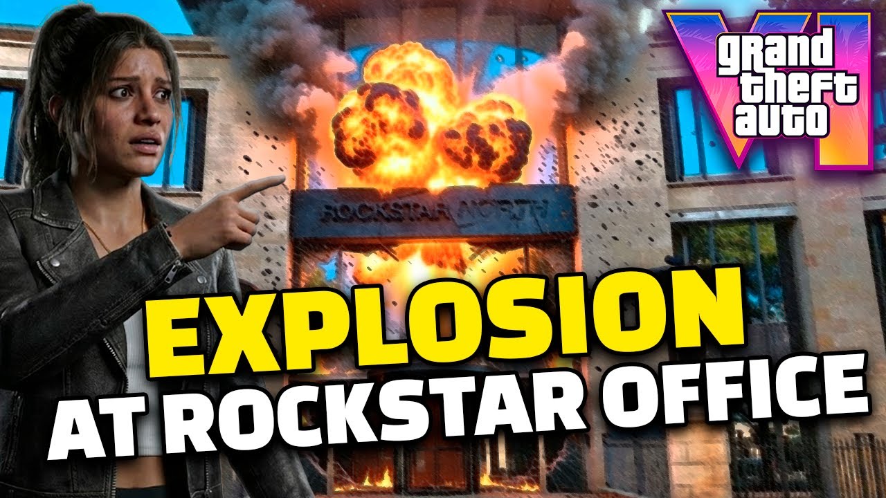 Explosion at Rockstar Games Office! What We Know So Far? - YouTube