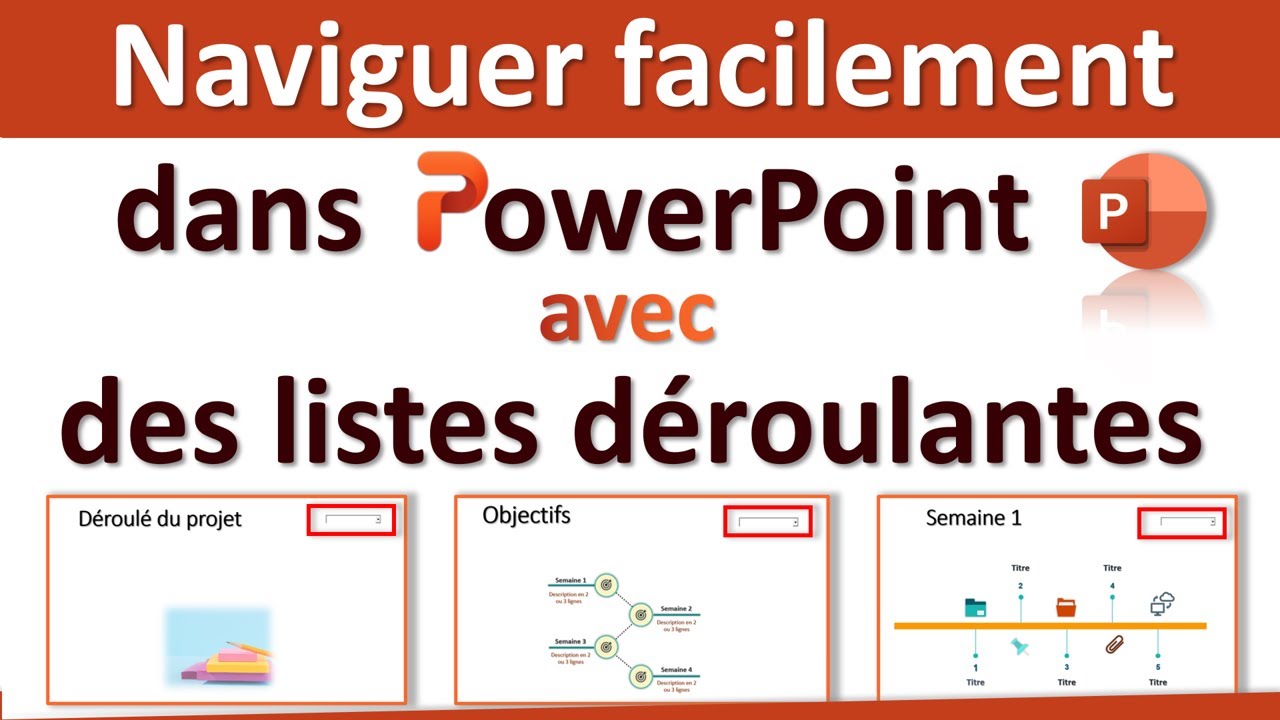 Naviguez facilement dans votre présentation PowerPoint avec une liste ...