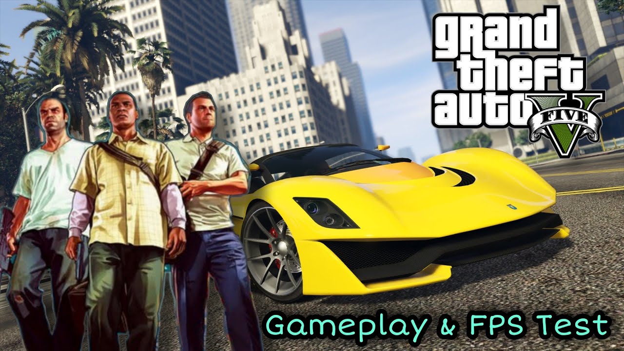 GTA 5 | Gameplay & FPS Test | HP Pavilion Gaming 15 - EC0101AX | Ryzen ...
