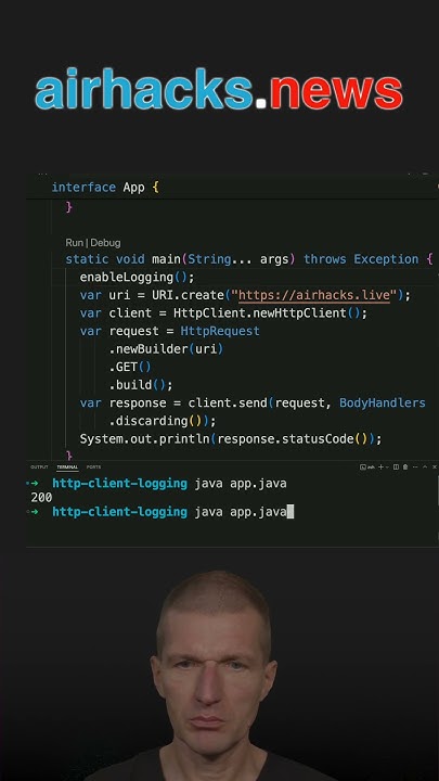 How To Inspect / Log HttpClient Traffic #java #shorts #coding #airhacks - YouTube
