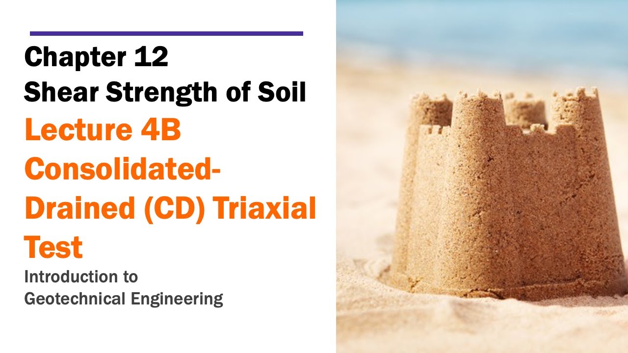 Chapter 12 Shear Strength of Soil - Lecture 4B Consolidated-Drained ...
