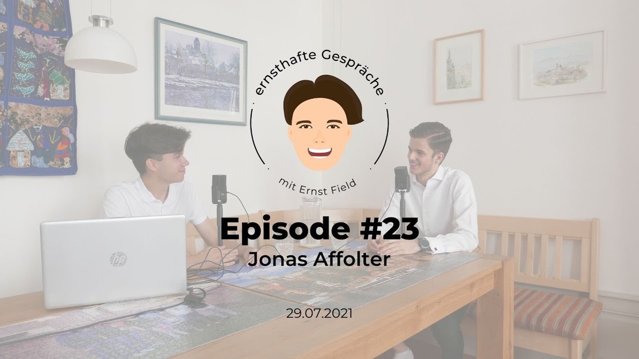 Episode #23: Jonas Affolter | Bitcoin, Unternehmertum & Markteing - YouTube