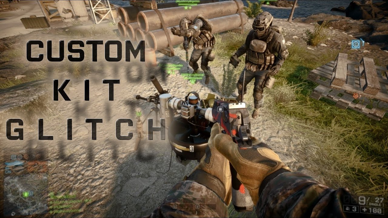 BF4-custom kit glitch - YouTube