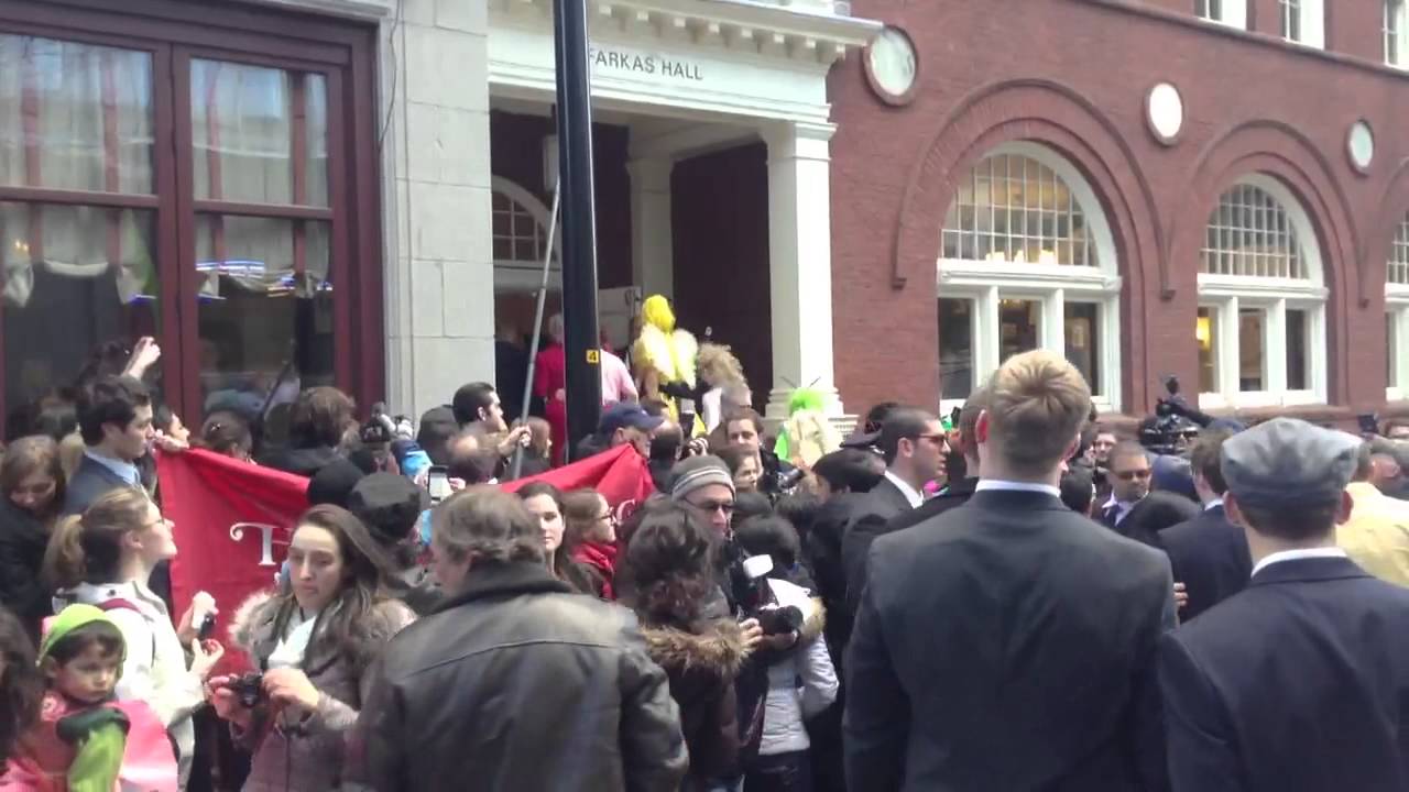 Hasty Pudding Parade - Harvard Square - YouTube