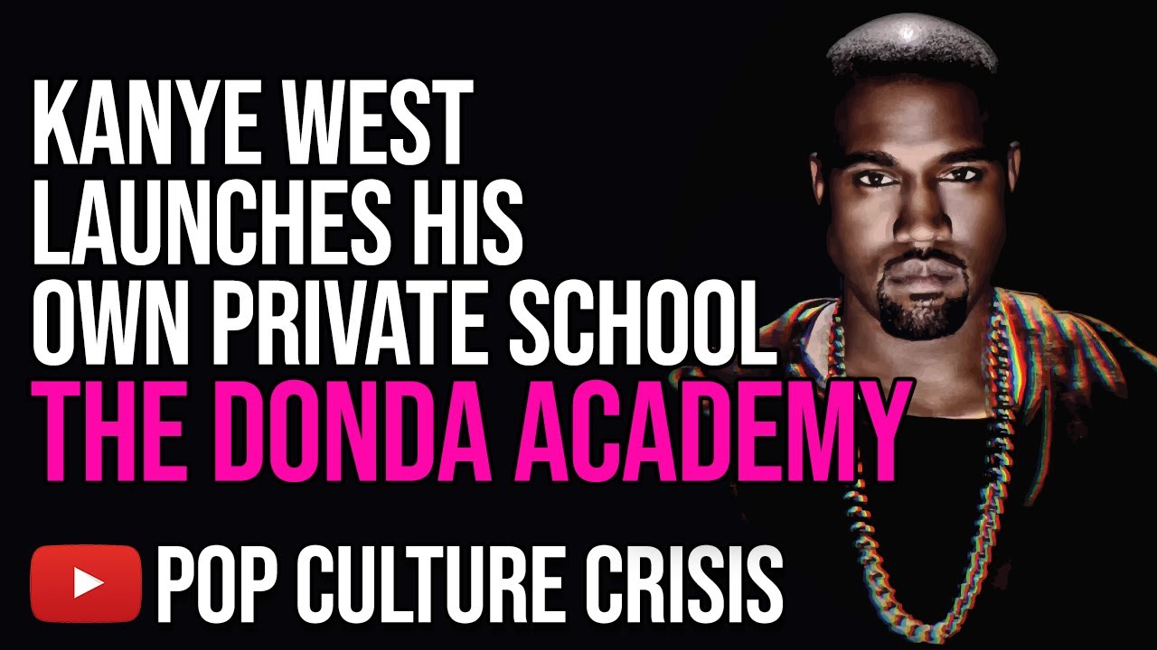 Kanye West Launches His Own Private School, The Donda Academy - YouTube