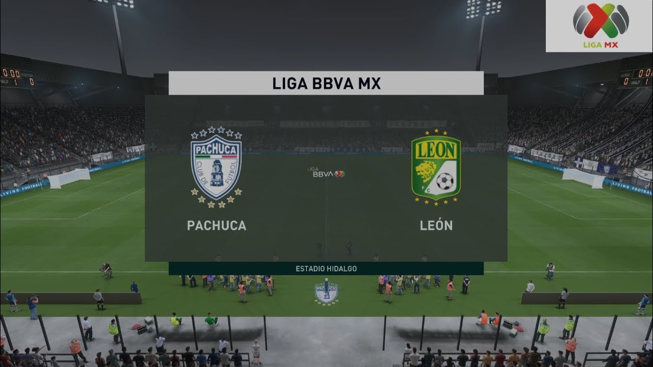 Pachuca Vs Leon ---J2 LIGA MX CL2024--- FIFA MODO LEGENDARIO - YouTube