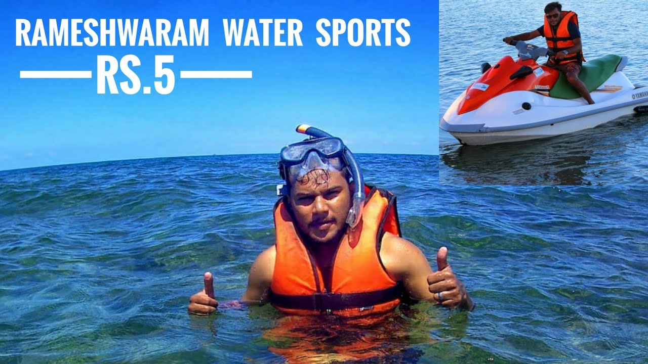 ராமேஸ்வரத்தில் இப்படி ஒரு இடமா ? Holy Island Water Sports Rameshwaram ...