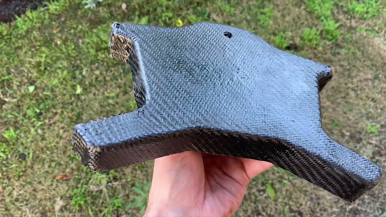Carbon Fiber Skinning a 3D printed sim racing wheel! - YouTube