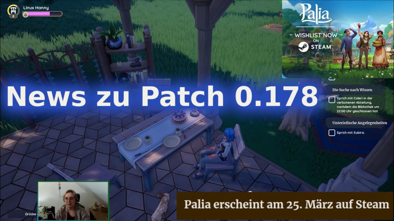 Palia Update News zum Patch 0.178 und Release auf Steam - YouTube