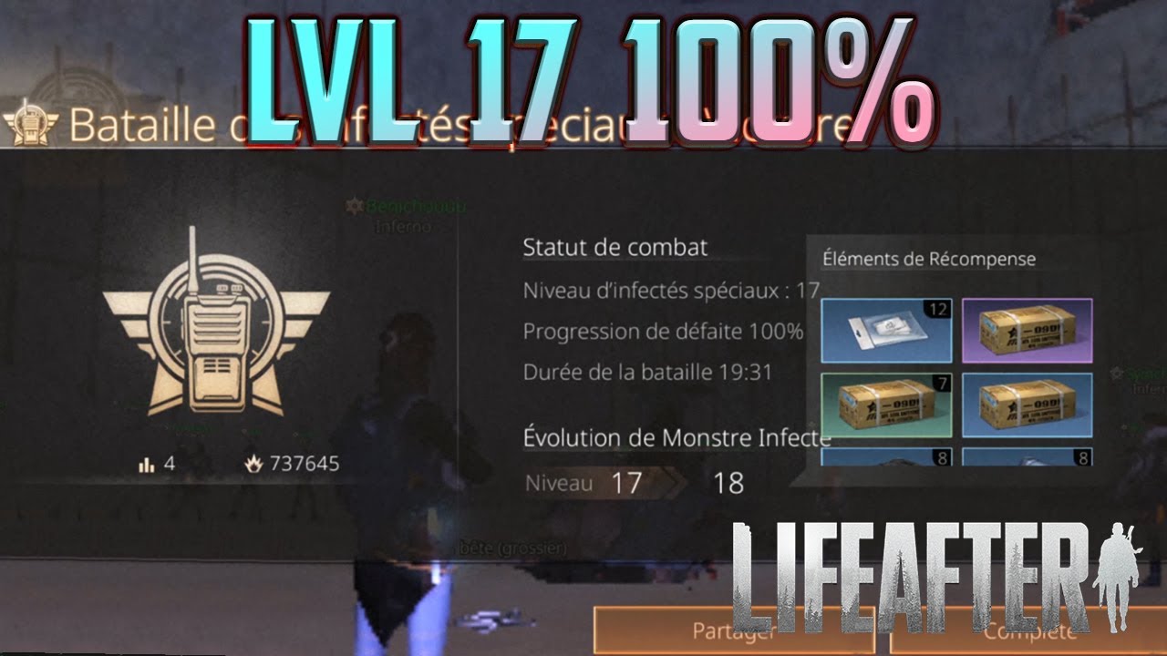 LIFE AFTER : BOSS DE CLAN TRAP LVL 17 100% - YouTube