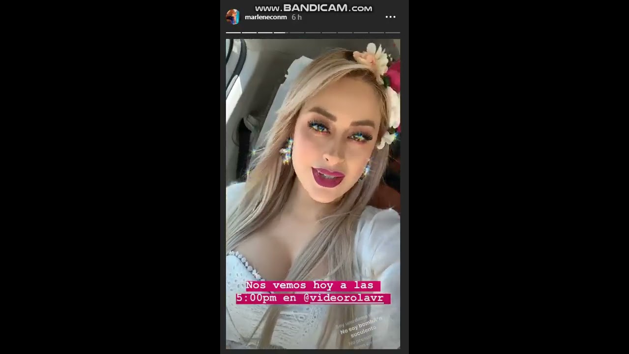 Marlene Contreras IMPERDIBLE 20-03-2020 Instagram Stories Conductora de ...