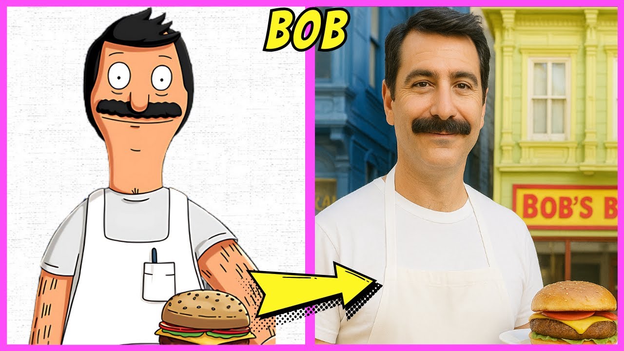 What would BOB'S BURGERS look like in REAL LIFE? 🤔 - YouTube