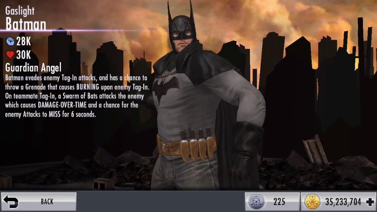 Injustice iOS Gaslight Batman Challenge Nightmare Boss Fight - YouTube