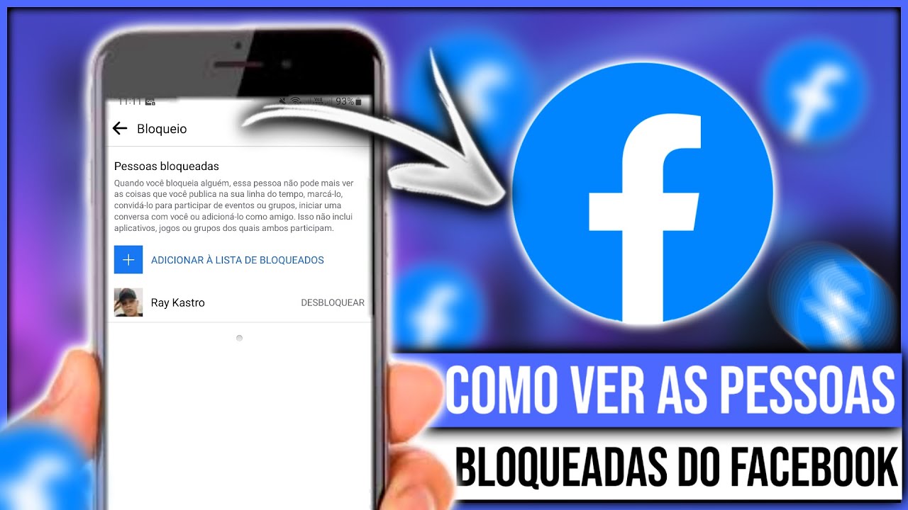 Como ver pessoas bloqueadas no Facebook - YouTube