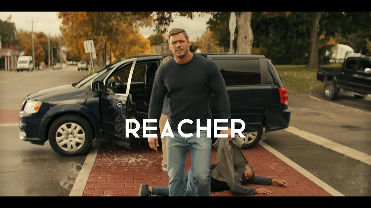Jack Reacher saves a woman and child from a kidnapper | Reacher Season ...