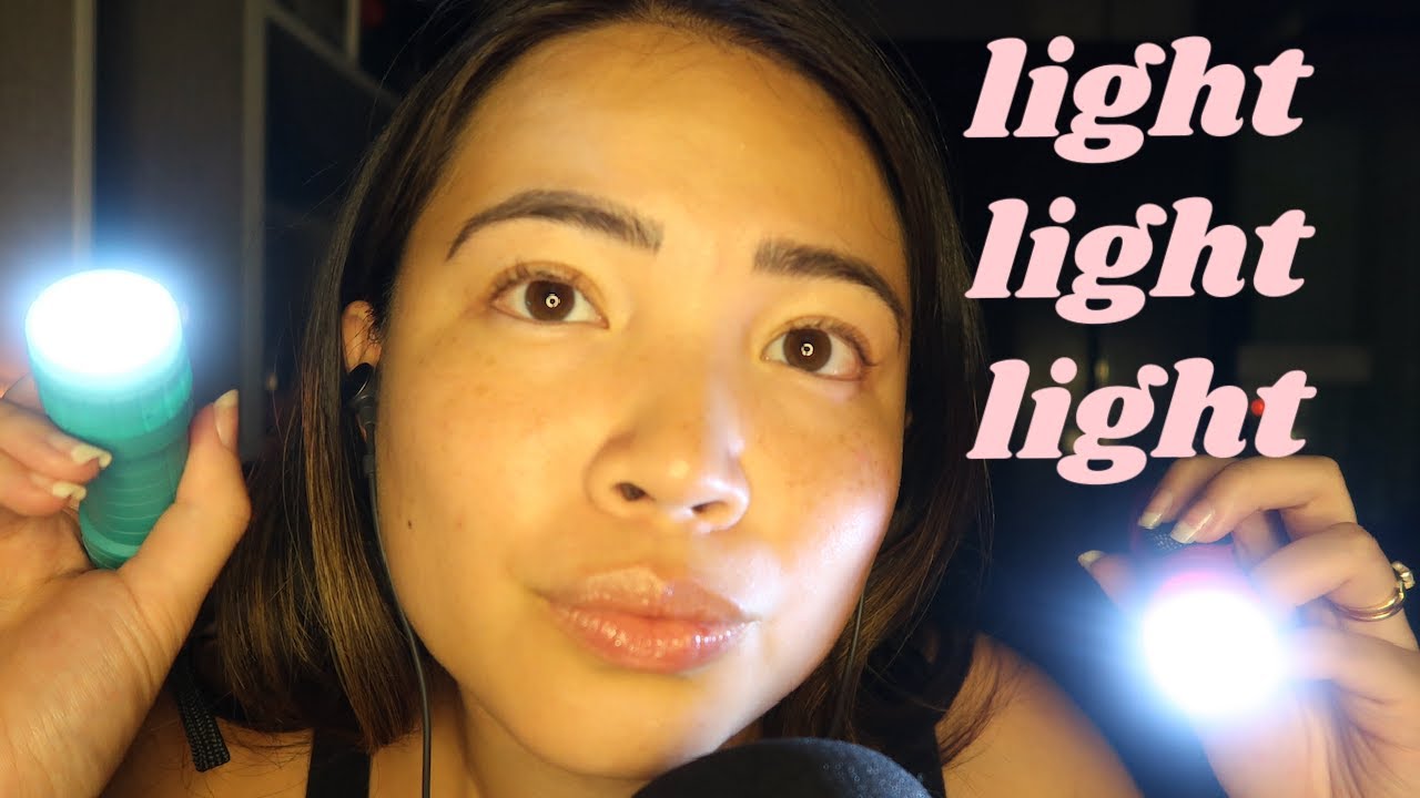ASMR Bright Light Triggers (Hand Movements and Personal Attention) # ...