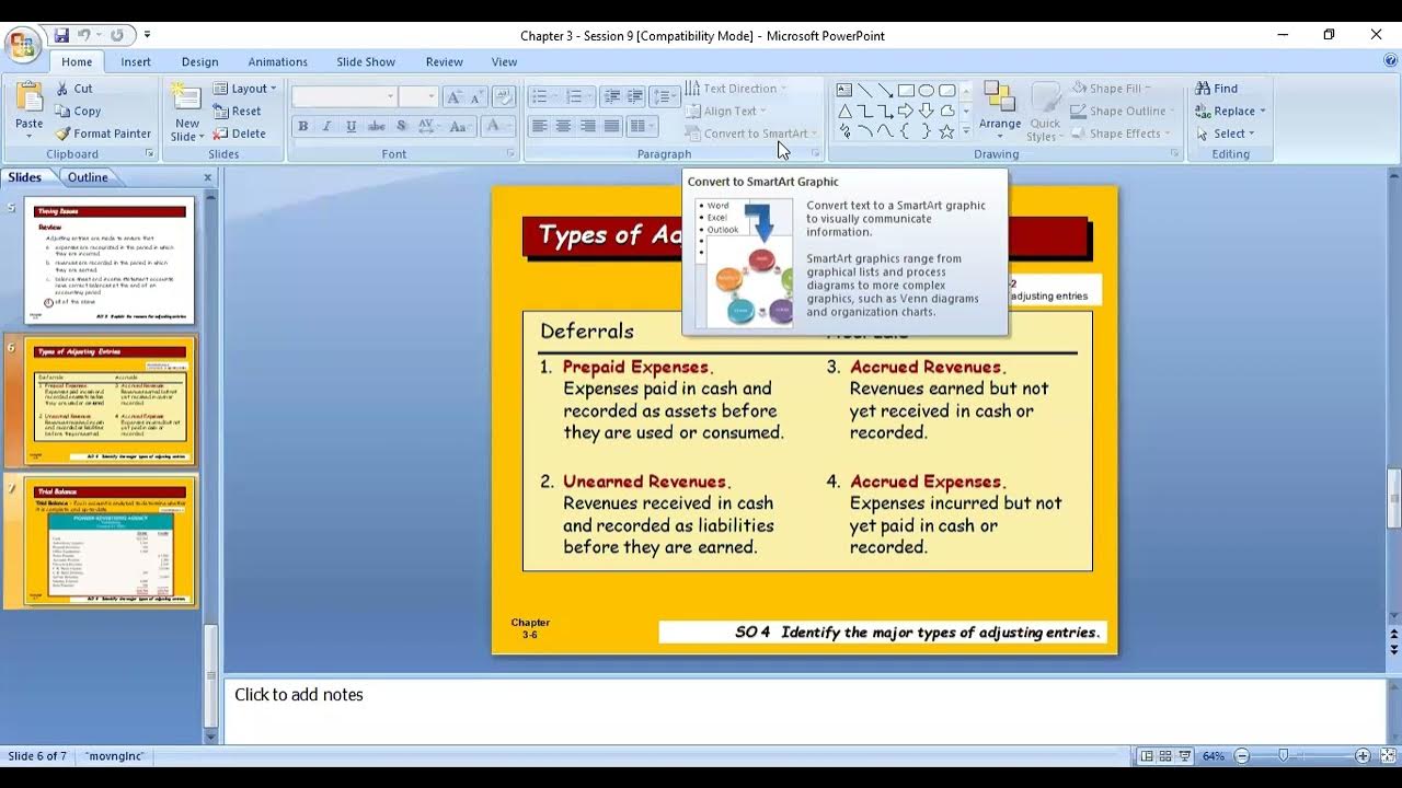 Chapter 3 Lecture 3 part 2 (Adjusting the accounts) - YouTube