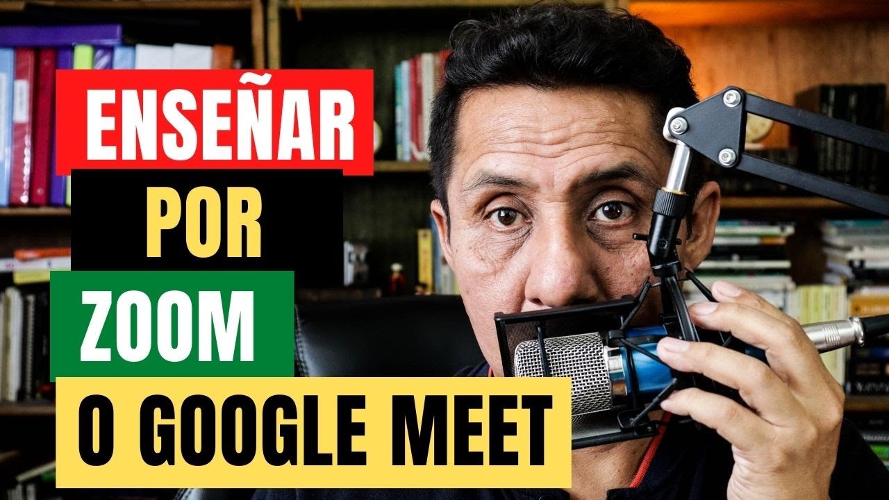 Estrategia para impartir clases online con Google Meet o Zoom - YouTube