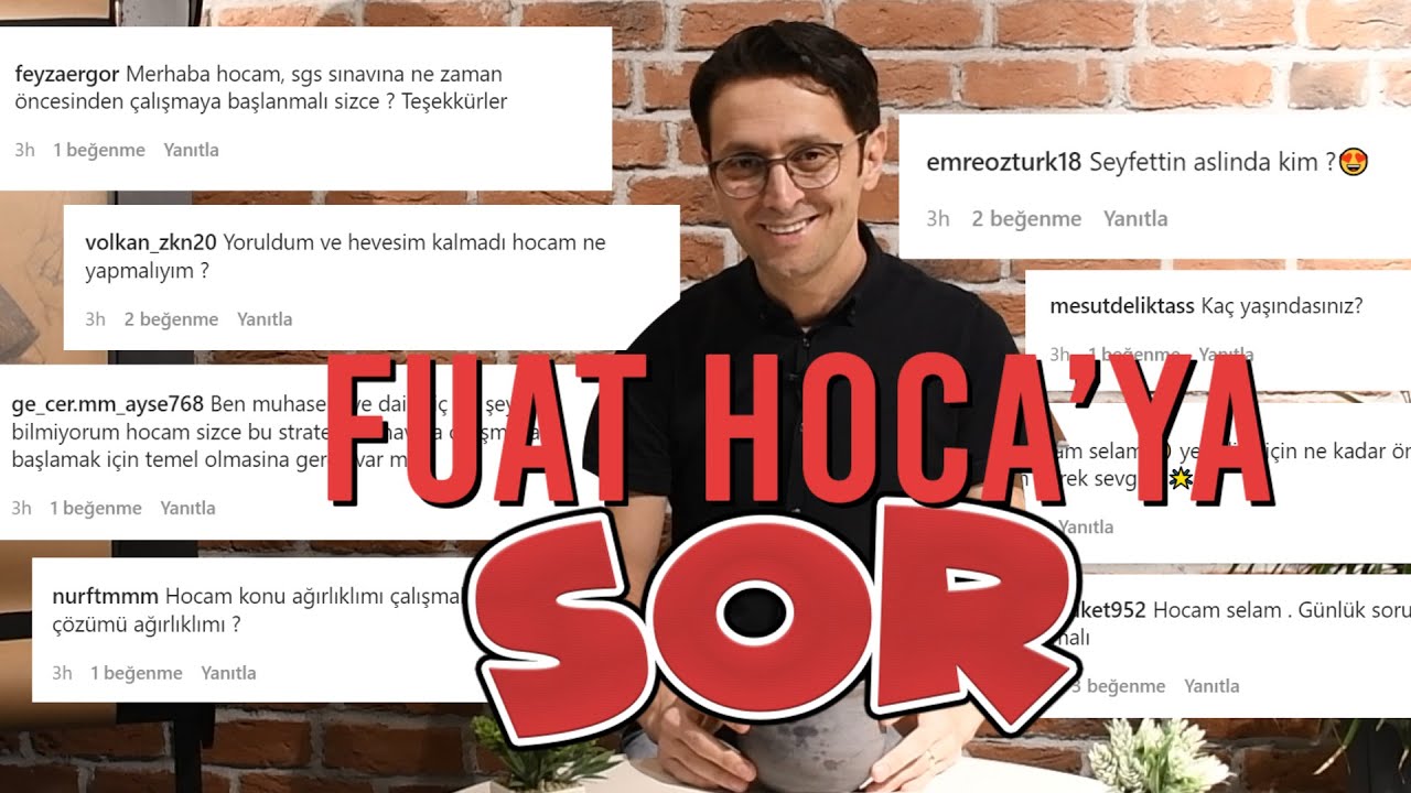 Fuat Hoca'ya Sor #1 - YouTube