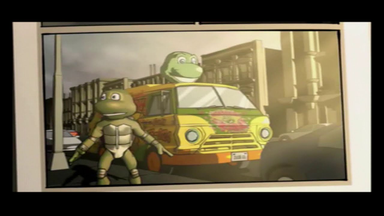 Cowabunga Carl Getaway - TMNT (2007) Walkthrough #4 - YouTube
