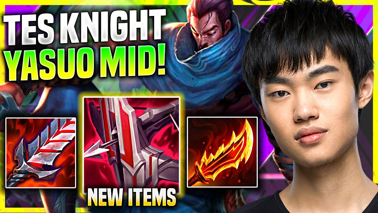 KNIGHT PICKS YASUO WITH NEW ITEM IMMORTAL SHIELDBOW! - TES Knight Plays ...
