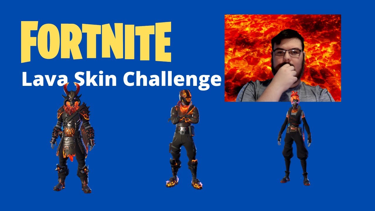 Random Lava Skin Challenge In Fortnite watch til the end! - YouTube