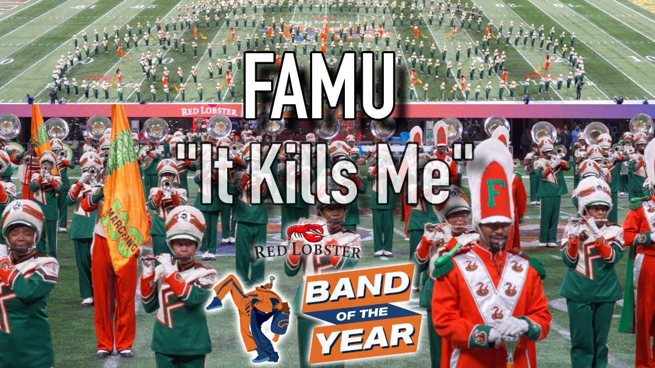 FAMU Marching "100" playing @MelanieFiona "It Kills Me" | Band Of The ...