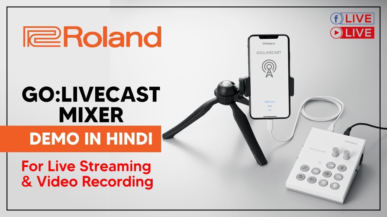 ROLAND GO LIVECAST - YouTube