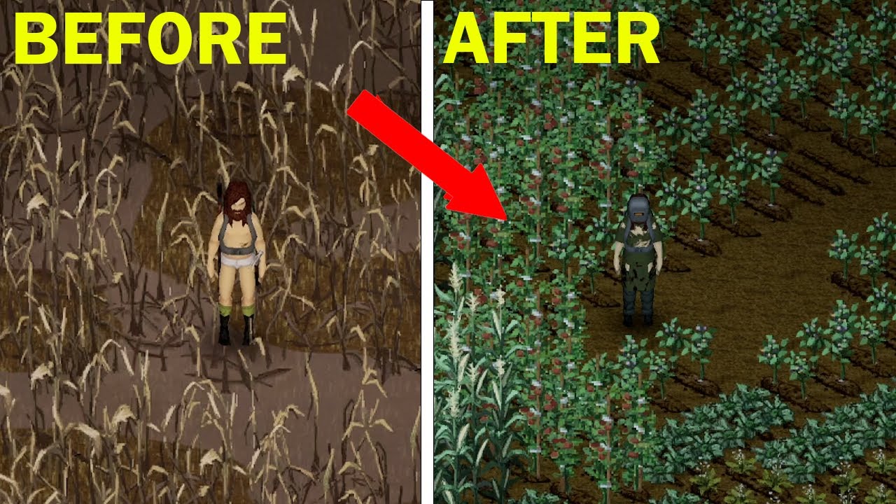 I Created The ULTIMATE Farm In Project Zomboid - YouTube