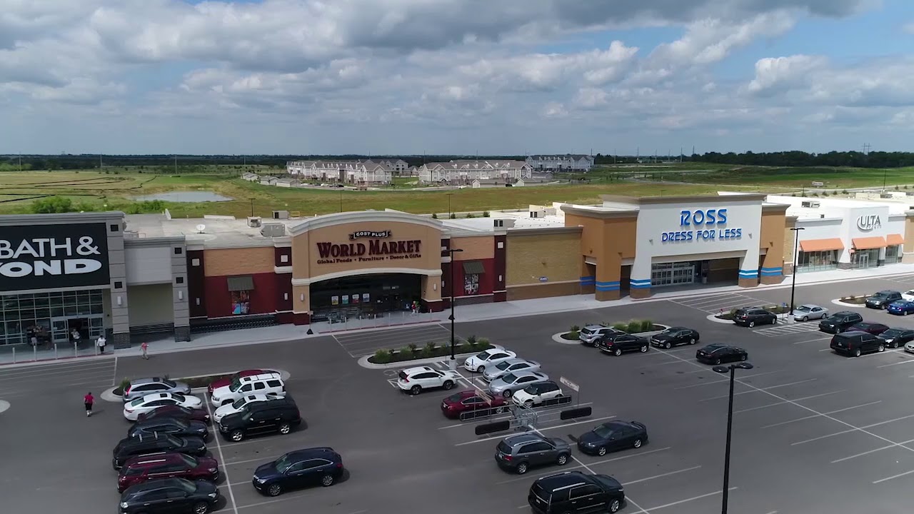 Greenwich Place Shopping Center Wichita, KS 720P Drone - YouTube
