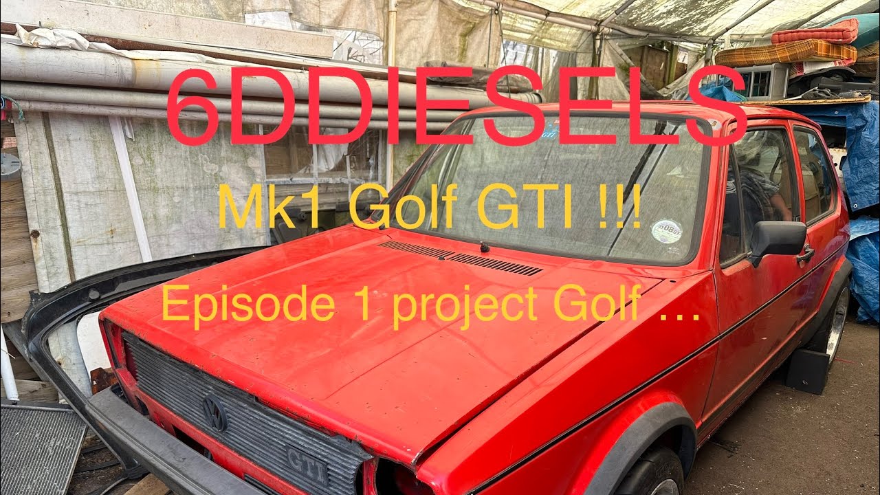Mk1 Volkswagen Golf GTI !! Rebuild Episode 1 - YouTube