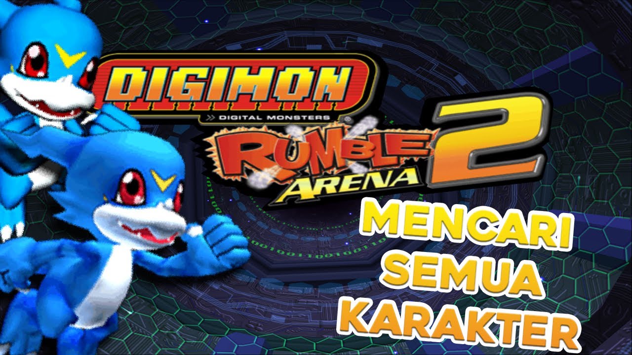 DIGIMON RUMBLE ARENA 2 PS2 - YouTube