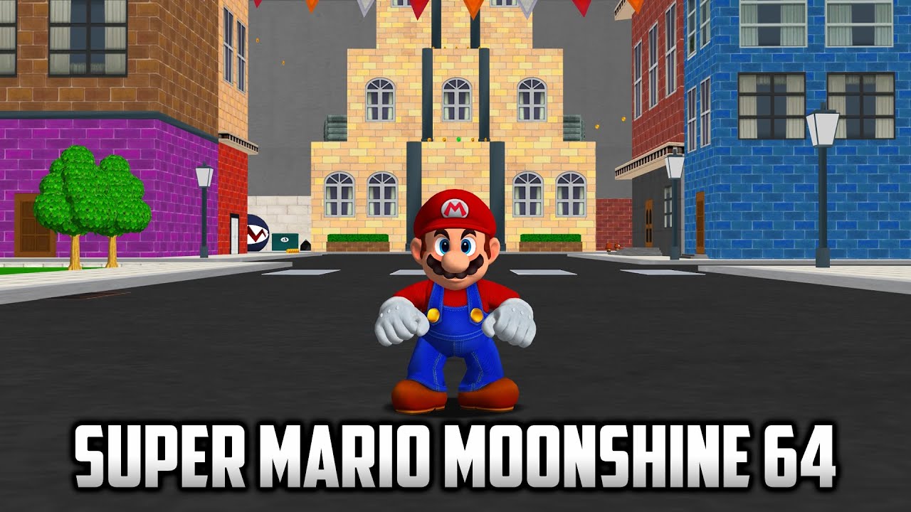 ⭐ Super Mario 64 PC Port - Super Mario Moonshine 64 Part 2 - YouTube