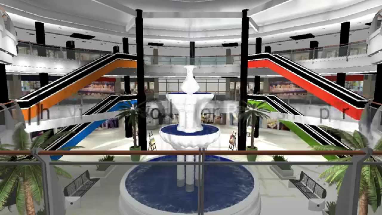 Virtual Mall Navigation Video - YouTube