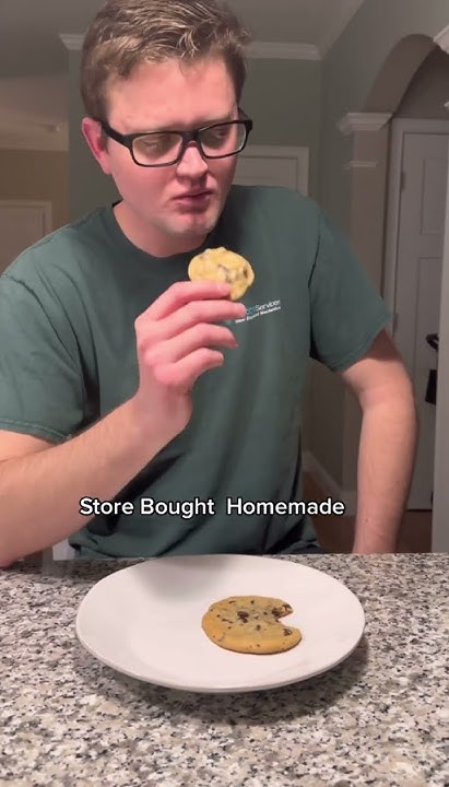 HOMEMADE VS STORE-BOUGHT COOKIE TASTE TEST #cookies - YouTube