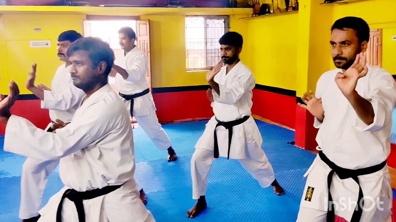 Traditional Goju Ryu Karate strengthening Training using Chisi and ...