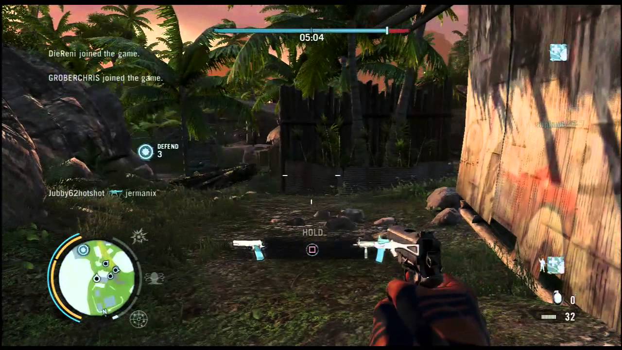 Far Cry 3 multiplayer gameplay PS3 A2000-m1911 - YouTube