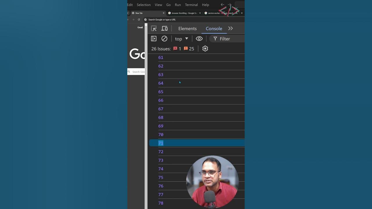 ⏳ Javascript Throttling ⏳ Asynchronous Operation Coding Codewithkg