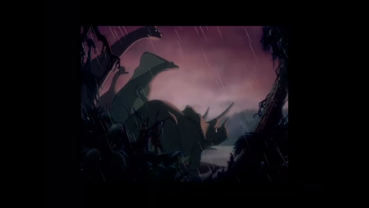 Fantasia (1940) - Tyrannosaurus rex vs. Stegosaurus - The Rite of ...